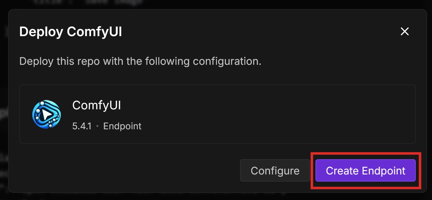 Deploy ComfyUI as a Serverless API Endpoint | Runpod Blog